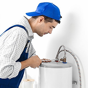 uxcell 2Pcs 31" Faucet Supply Lines Connector Stainless Steel Braided Long Faucet Connector G1/2 Female Compression Thread x M10 Male Connector for Kitchen Sink Bathroom (Silver)