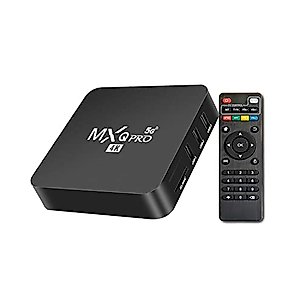 MXQ Pro 5G Android 10.1 TV Box, 4K MXQ Pro 5G WiFi Quad Core 3D Media Player 2+16GB Home Media Player