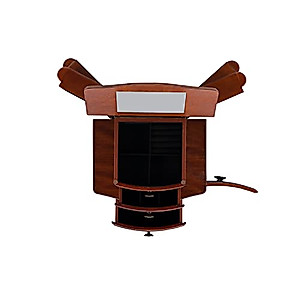 Powell Classic Cherry Jewelry Armoire, 16.5 x 40.25 x 11.88