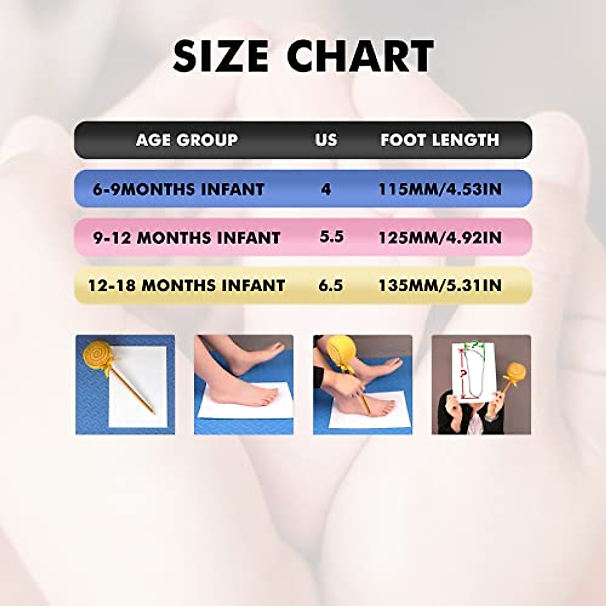 GRACE ORCHID Baby Boy Girls First-Walking Training Shoes Rubber Sole Toddlers Infant Non-Skid Slipper Floor Sneaker Breathable House Shoes Socks(A12-Grey,M)