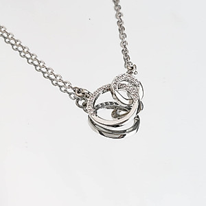 MYOSPARK IVF Gift Fertility Wish Necklace Message Card Jewelry IVF Pregnant Wish Gift IVF Encouragement Gift Transfer Day TTC Gift (Fertility Card NL)