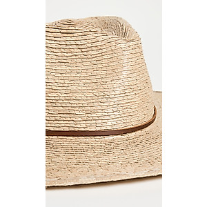 Brixton Women's Morrison Wide Brim Sun Hat, Natural, Tan, M