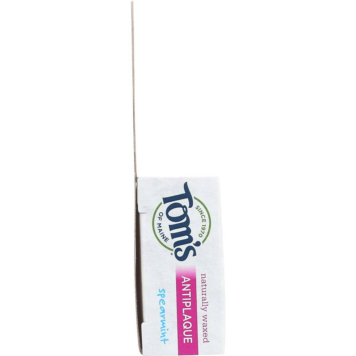 Tom's of Maine Anti Plaque Flat Spearmint Floss, Pack of 4