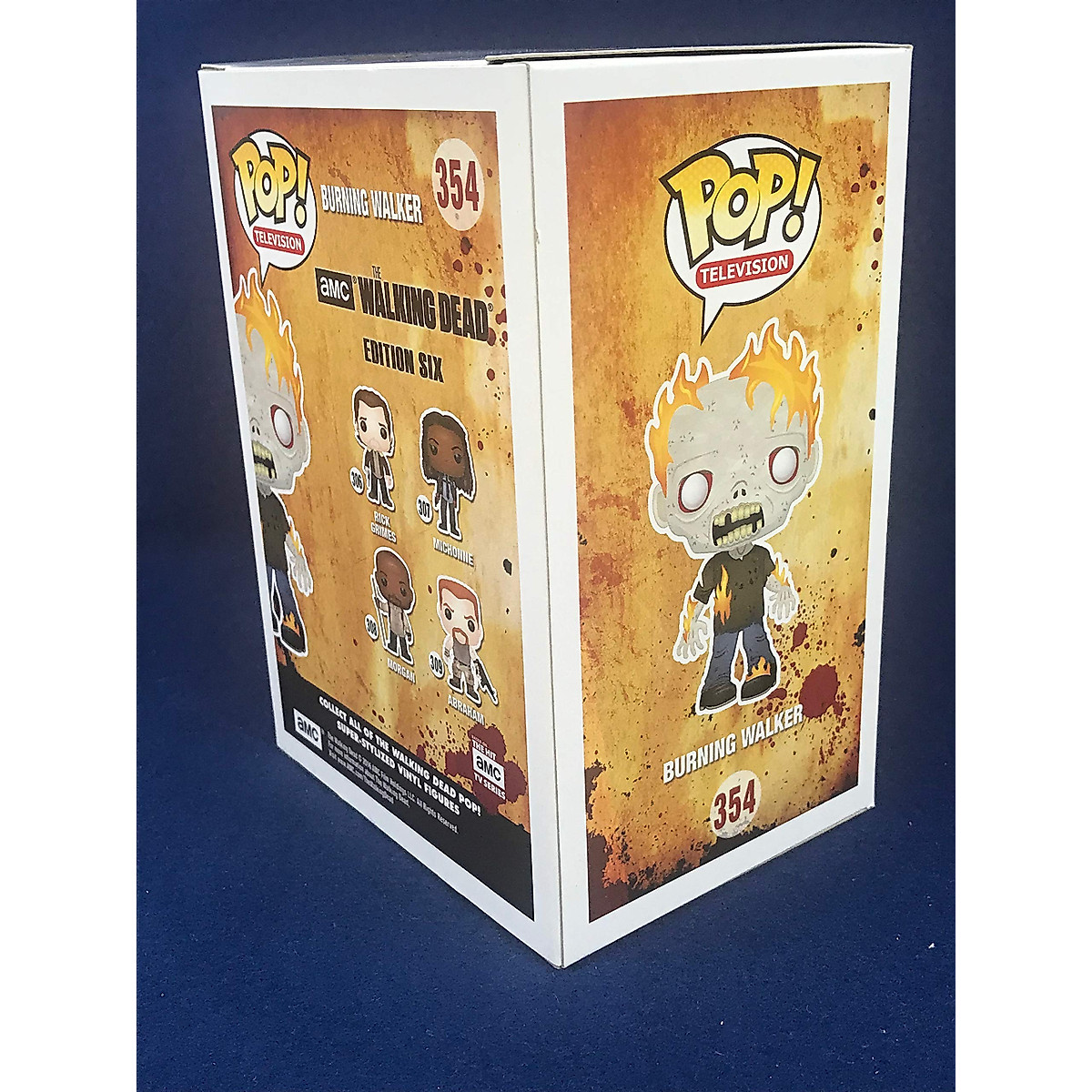 Funko Pop TV: The Walking Dead - Burning Walker 2016 SDCC Exclusive Vinyl Figure