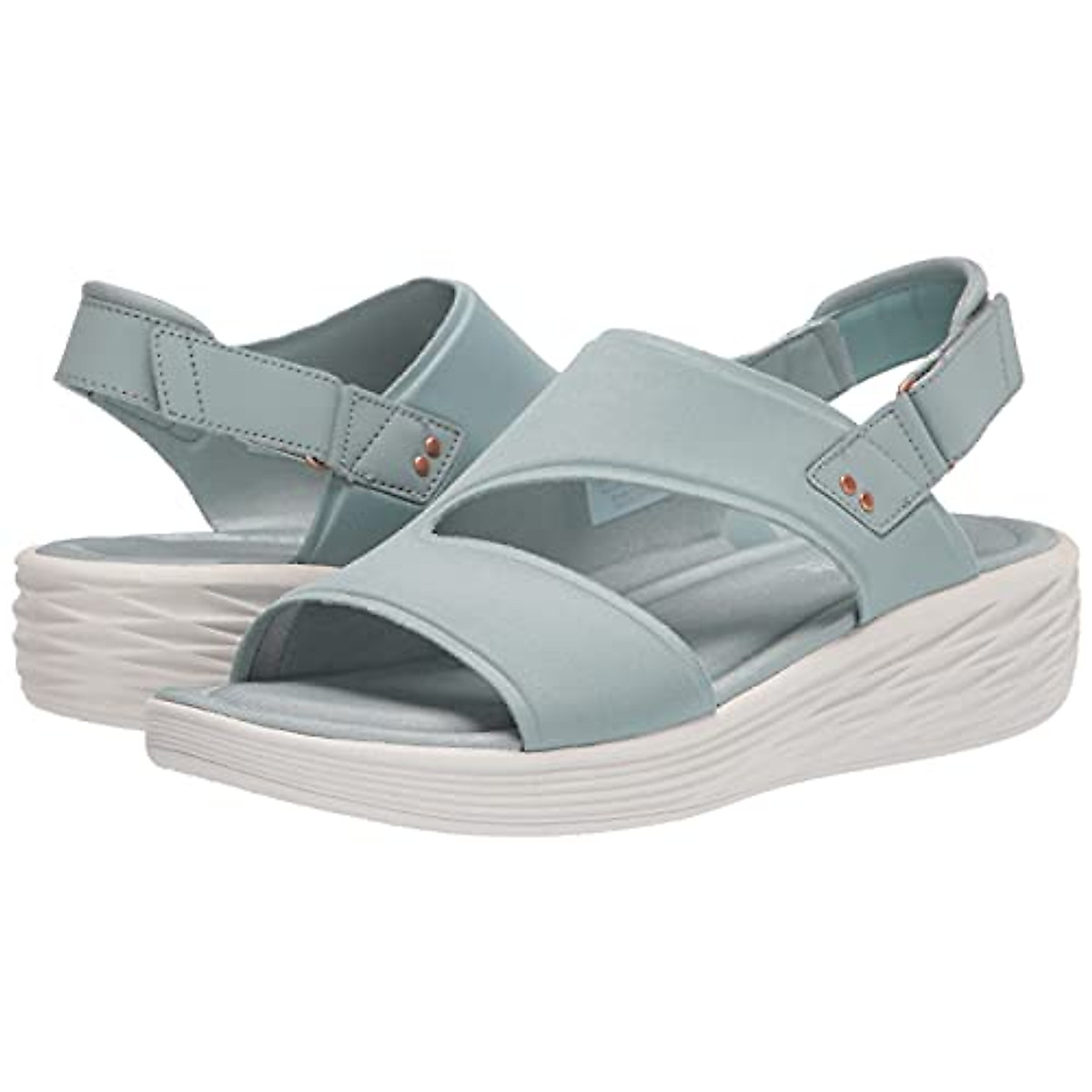 Ryka Women's Nicolette Sandal Grey Mist 8.5 W