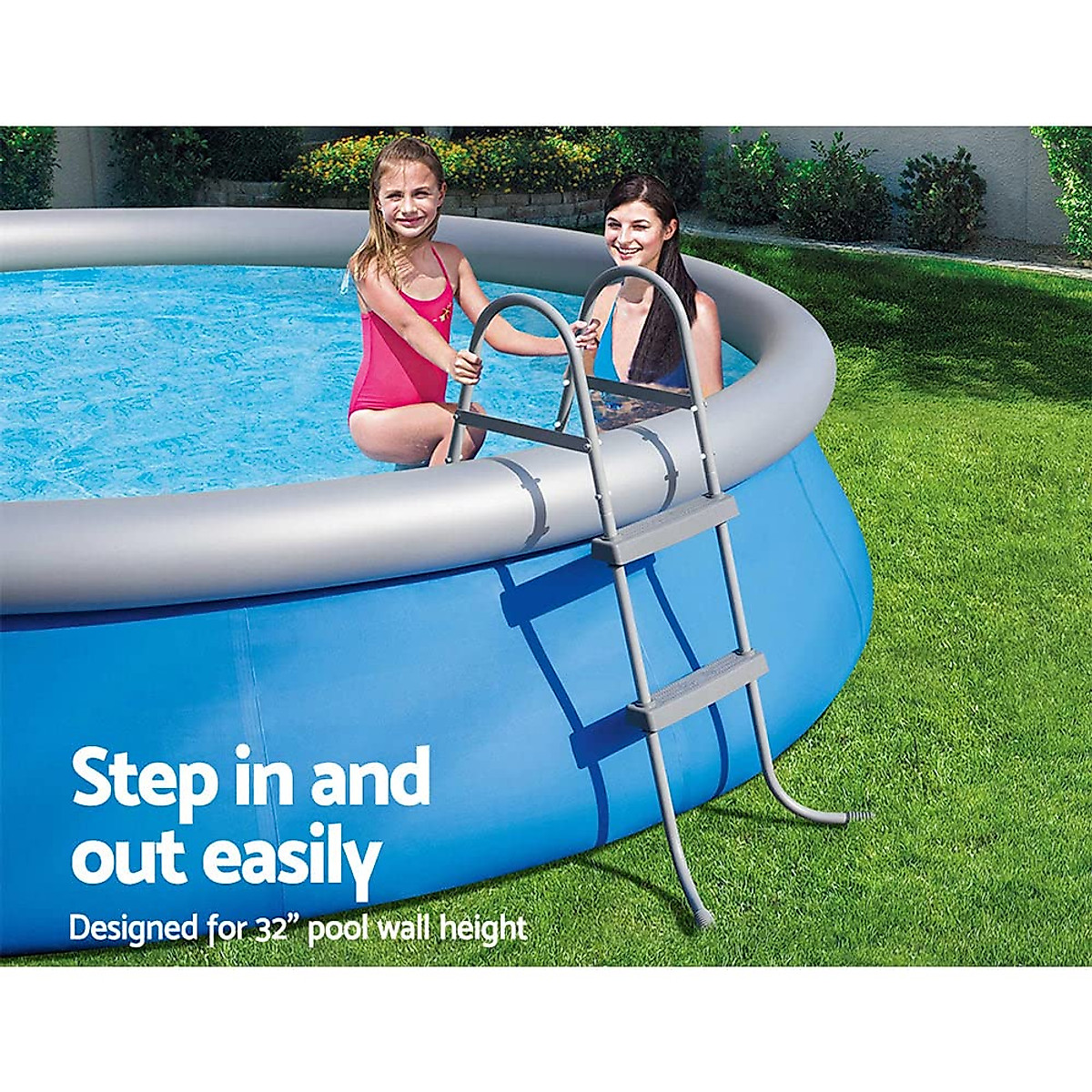 Bestway 33 Inch Above Ground Pool Ladder