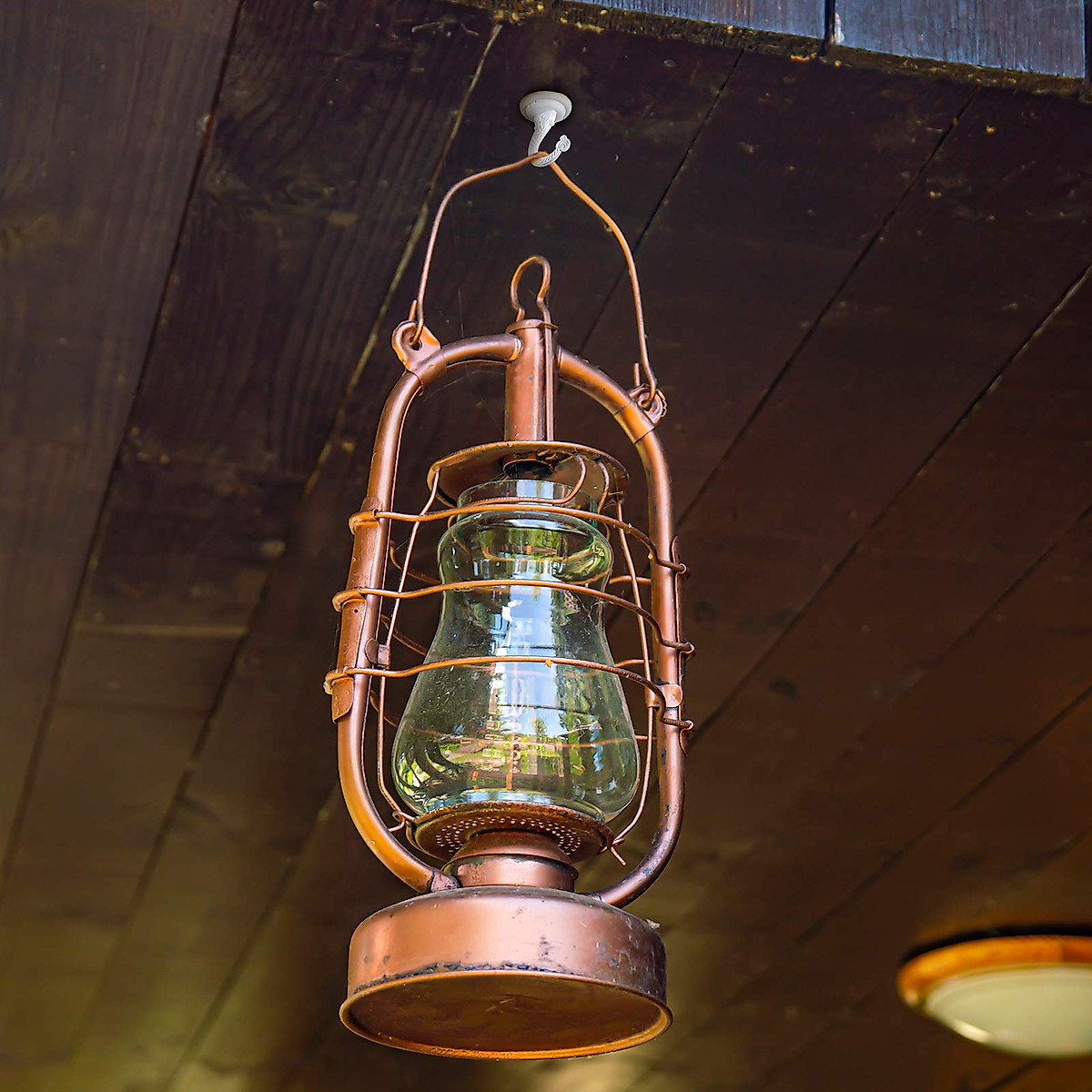 Ripeng Swag Ceiling Hooks Wall Hook Heavy Duty Swag Hook Indoor Outdoor for Hanging Plants Chandelier (White,2 Pieces)