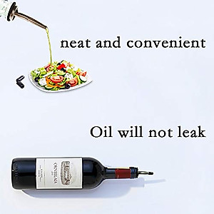 200Pcs liquor spout covers,Pourers Spouts Covers Dust Rubber Caps for Olive Oil Liquor Bottles (Black)