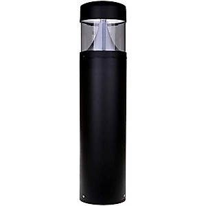 HARRRRD LED Bollard Landscape Lights 25" 10W 5000K 120V-277V Commercial/Residential Modern Ballard Lighting Fixture for Garden, Pathway, Driveway Electric Light. ETL Listed.