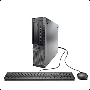 Dell Optiplex 9010 High Performance Flagship Business Desktop Computer, Intel Quad-Core i5, 16GB DDR3 RAM, 1TB HDD, DVD, USB 3.0, Win 10 Pro (Renewed) (9010 16GB 1TB)