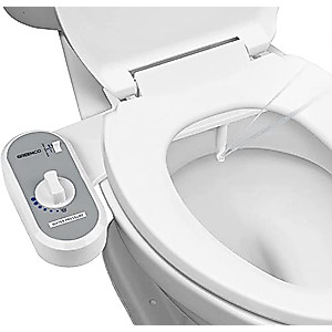 Greenco Bidet Attachment for Toilet Water Sprayer for Toilet Seat | Easy-to-Install, Non-Electric Bidet with Adjustable Fresh Water Jet Spray| All Accessories with Detailed Instructions | Holiday Gift