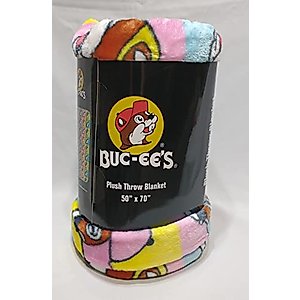 Bucee's Logo Blanket Multi-Pastel