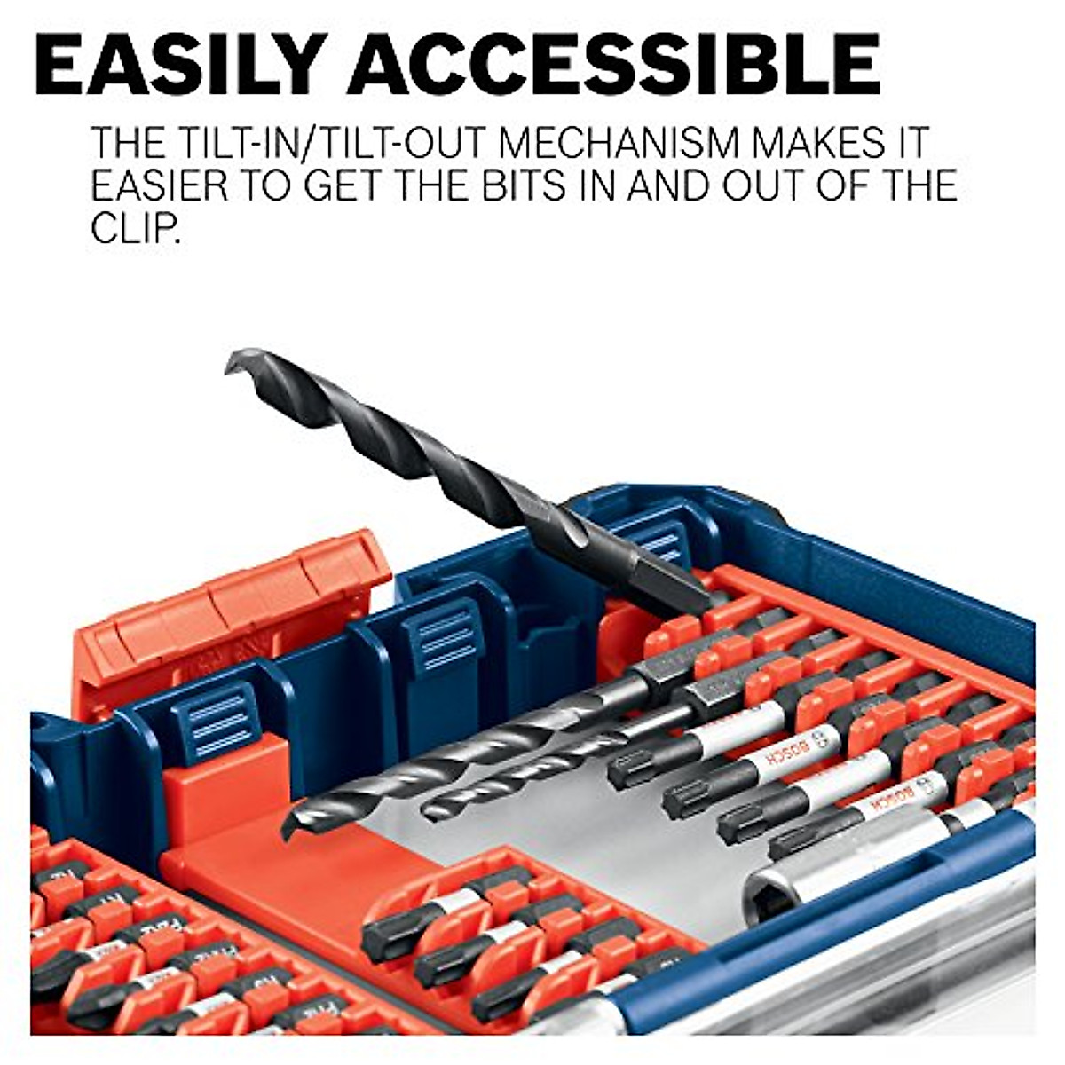 BOSCH CCSNSV17804 4-Piece Assorted Set 1-7/8 In. Impact Tough Nutsetters with Clip for Custom Case System