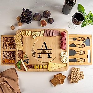 Personalized Charcuterie Board, Custom Cheese Board, Wedding Anniversary Gifts for Women, Wedding Gifts, Christmas Gifts, Anniversary Gifts, Or Bridal Shower Gifts