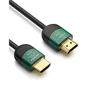 Zeskit Lite 48Gbps Slim Certified Ultra High Speed HDMI Cable 5ft, 4K120 8K60 144Hz eARC HDR HDCP 2.2 2.3 Compatible with Dolby Vision Apple TV 4K Roku Sony LG Samsung Xbox Series X RTX 3080 PS4 PS5