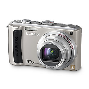 Panasonic Lumix DMC-TZ50S 9.1MP Digital Camera with 10x Wide Angle MEGA Optical Image Stabilized Zoom with wi-fi (Silver)