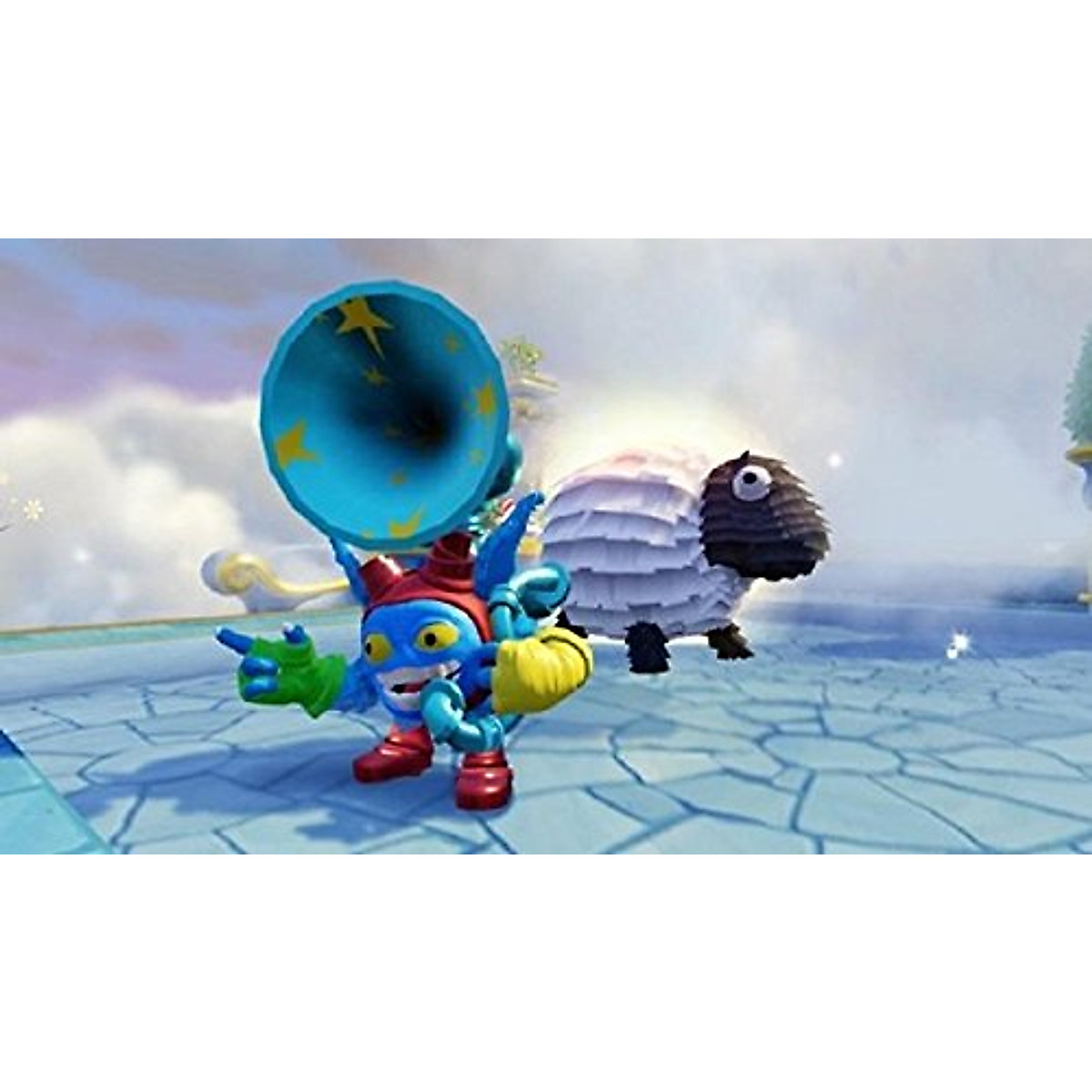 Skylanders Superchargers characters figures with bonus micro comic bundle. Birthday Bash Big Bubble Pop Fizz, Lava Lance Eruptor, Sky Slicer, Splat, Big Bubble Pop Fizz and Elite Zook.
