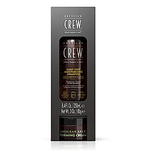 American Crew Men's Gift Set Hair Forming Cream and Daily Deep Moisturizing Shampoo