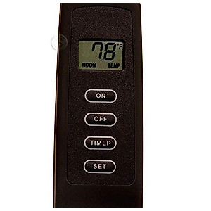 SkyTech SKY-1420T/LCD-A Fireplace Remote, Black
