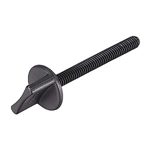 uxcell M4 x 35mm Thumb Screw Bolt Hand Driven Spade Nylon Plastic Screws Metric Thread for RC Model Aircraft 10 Pcs