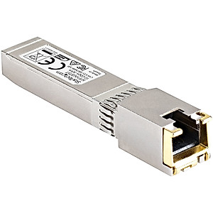 StarTech.com Cisco SFP-10GB-T-X Compatible SFP+ Module, 10GBASE-T, SFP to RJ45 Cat6/Cat5e, 10GE Gigabit Ethernet SFP+, 30m
