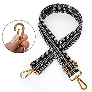 HKCLUF Women Bags Straps Replacement Crossbody Wide Shoulder Strap Adjustable Purse Straps Replacement Belt Crossbody Bag Handbag
