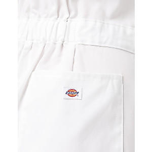 Dickies womens Short Sleeve Flex Work Utility Coveralls, White, X-Small US
