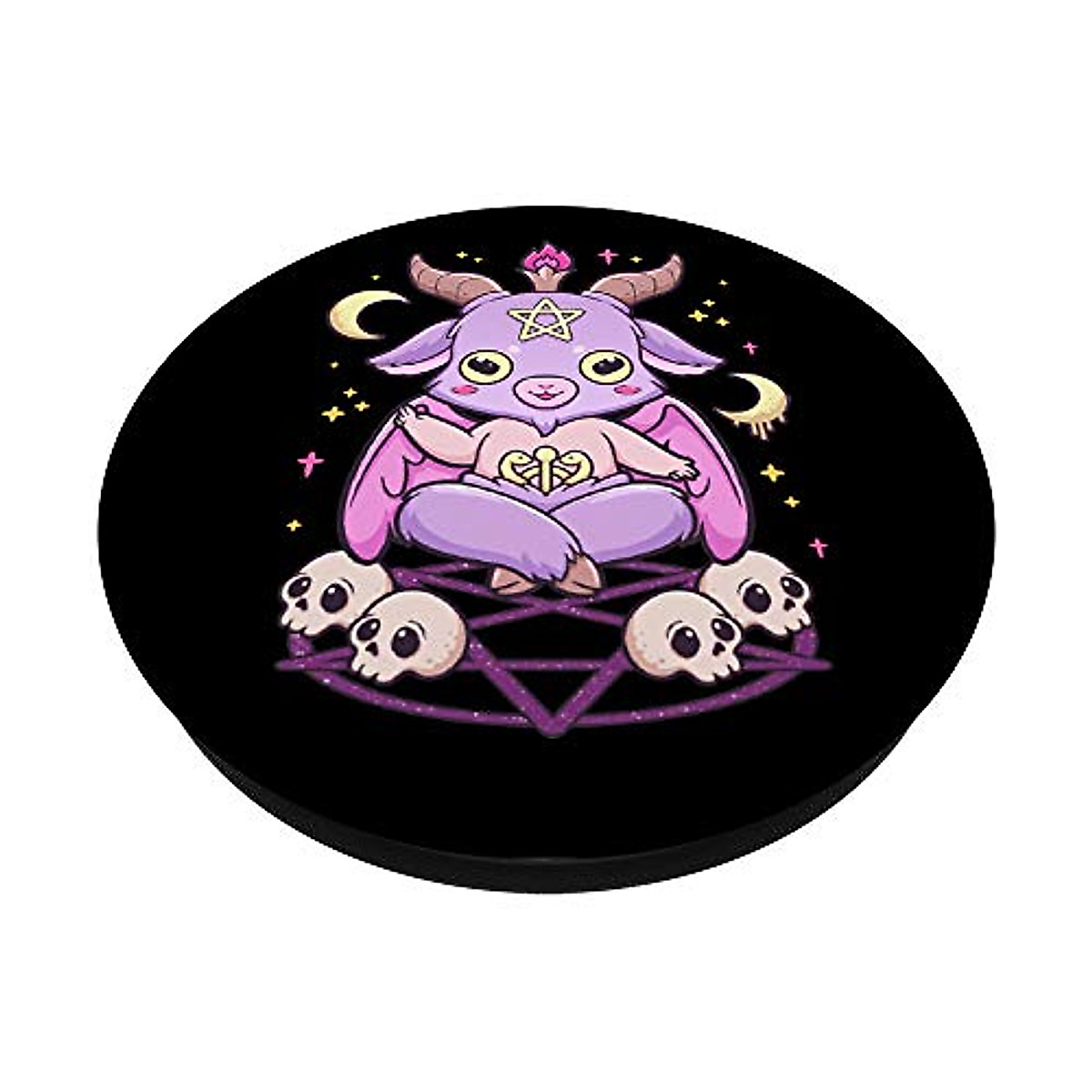 Kawaii Pastel Goth Cute Creepy Krampus PopSockets PopGrip: Swappable Grip for Phones & Tablets