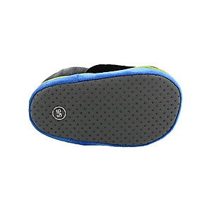 Toy Story Woody Buzz Boys Toddler A-Line Slippers (7-8 M US Toddler, Black)