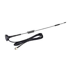 4G LTE Antenna 3.5 dBi Magnetic Base Cellular Antenna, SMA Male,1.5 Meters; Compatible with 4G LTE Wireless Router Hotspot Cellular Gateway Trail/Game/Outdoor Security Camera
