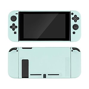 GeekShare Protective Case Slim Cover Case Compatible with Nintendo Switch and Joy Con - Shock-Absorption and Anti-Scratch (Peppermint Green)