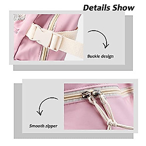 Freie Liebe Cute Kawaii Backpack for Girls School Kids Bookbag with Pin and Accessories