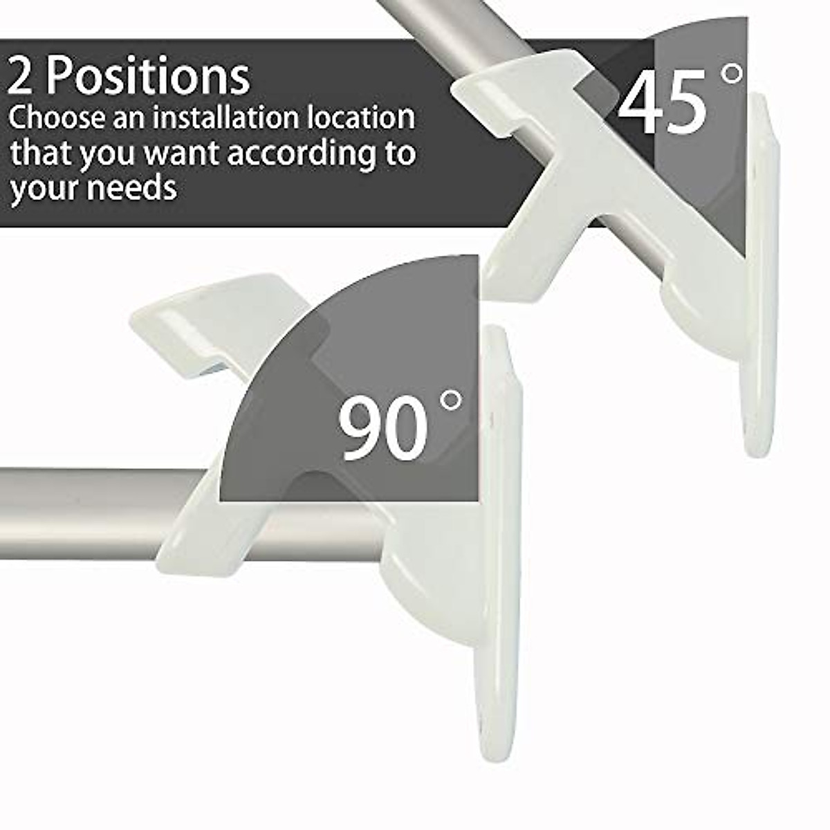 Flag Pole Holder for Outside House, Flag Holder, Flag Holders for Outside, Heavy Duty Flag Pole Mounting Bracket, Flag Bracket, Aluminum Rust Free Coated, Stainless Hardware 1" Diameter