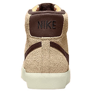 Nike mens Mid '77 Premium Shoes Blazer, Rattan/Light Chocolate, 9