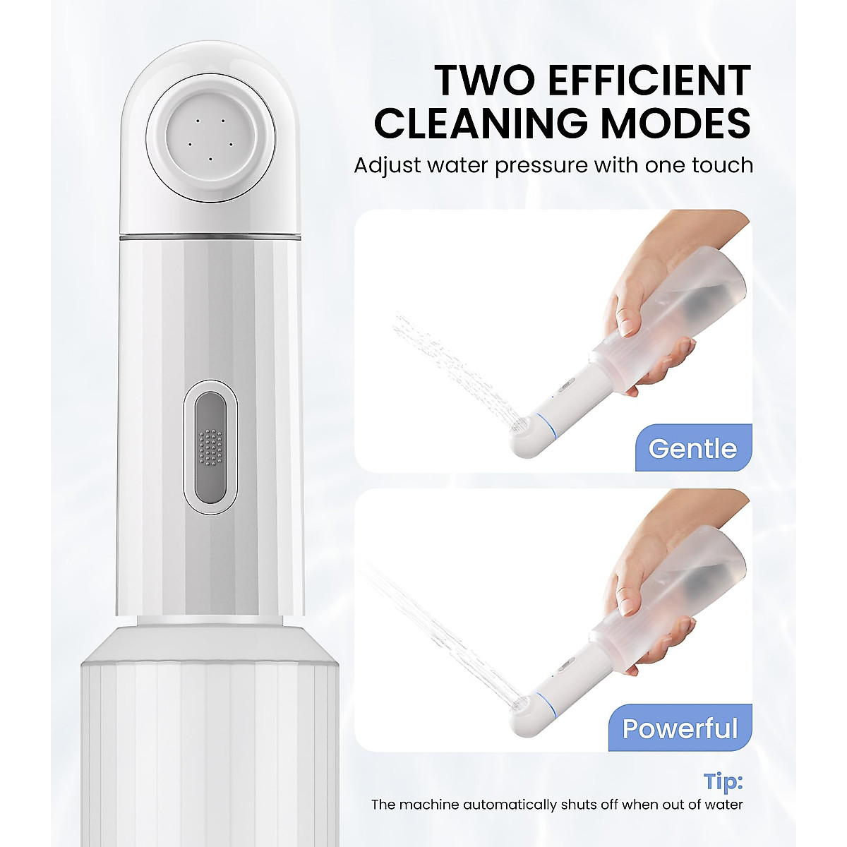 Portable Bidet for Travel, Rechargeable Electric Handheld Bidet Sprayer for Personal Hygiene and Postpartum Cleaning, 2 Modes | 350 ml