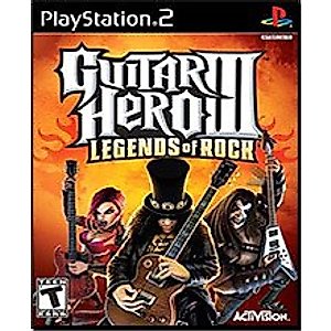 AcTiVision Guitar Hero III: Legends of Rock - Game Only (Playstation 2) Musical Games for Playstation 2