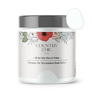 Chalk Style Paint - for Furniture, Home Decor, Crafts - Eco-Friendly - All-in-One - No Wax Needed (Simplicity [White], Sample (4 oz))