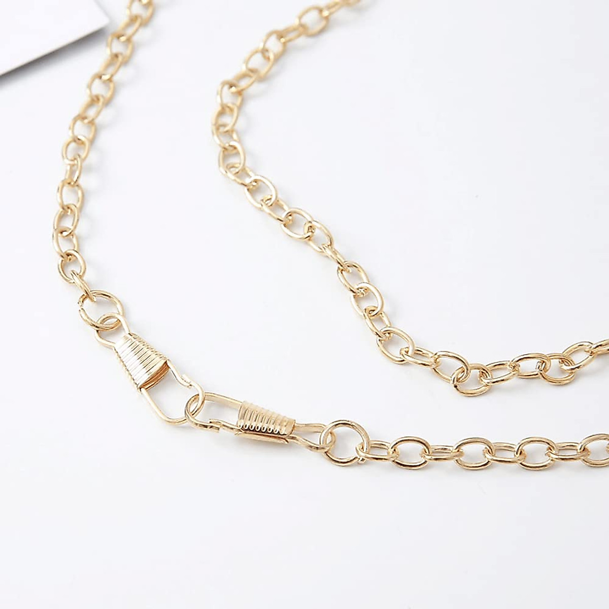 Women'S Crossbody Bag Chain PU Leather Shoulder Bag With Twist Lock Flap Casual Messenger Bags