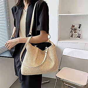 Eco-friendly Straw bag (Tan)