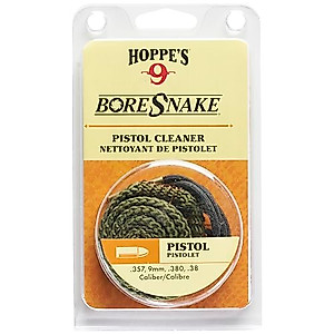 Hoppe's Boresnake .357, 9mm, .380, .38 Caliber Pistol and Revolver, Clam E/F