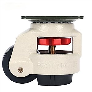 Caster Wheels Set Level Adjustment Wheel/Casters,Flat Support, for Vending Machine Big Equipment,Lndustrial Casters Heavy Duty Casters (Color : 1PCS GD-40F)