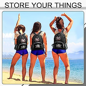 Sweetude 3 Pcs Cheerleader Backpack for Cheerleading Gift Cheerleading Bookbag Casual for Sport Game Travel Hiking Camping Picnic