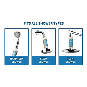 BUBBLEMON Vitamin Shower Filter (Lovely Lemon) Vitamin C Shower Filter Skin Moisturizing Protect Skin Dry Made in Korea