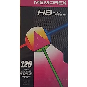 Memorex 120 High Standard Video Cassette, 2 Pack