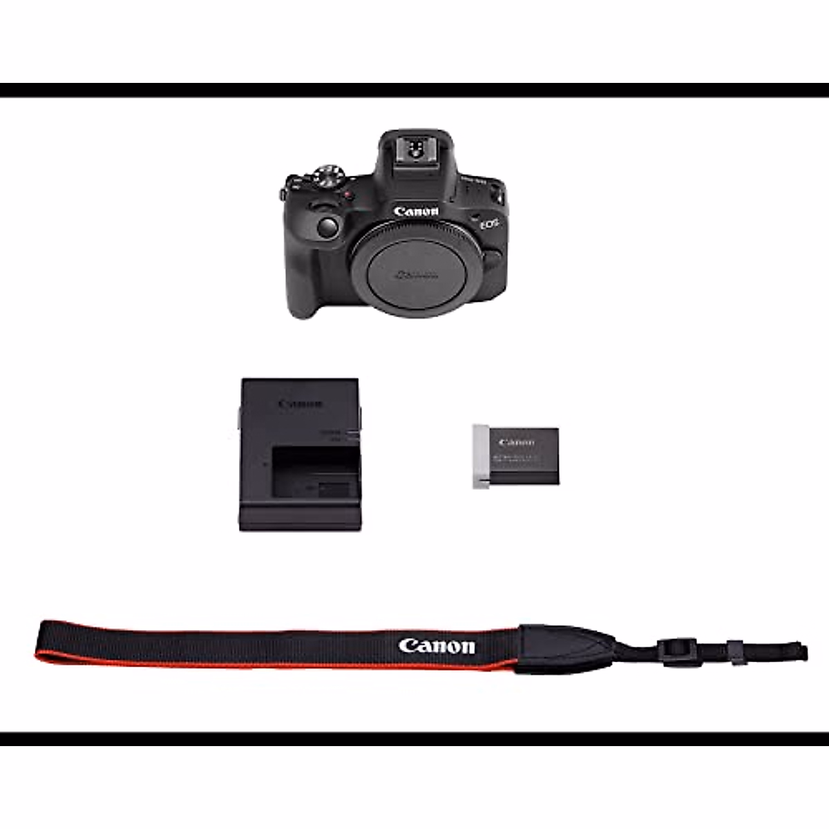 Canon EOS R100 Mirrorless Camera, RF Mount, Body Only (Renewed)
