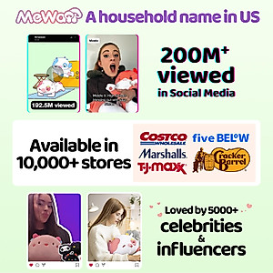 Mewaii Cute Black Cat Bee Plush Pillow, Kawaii Plushies Bee Stuffed Toy, Kitten Plushies with Honeybee Outfit Costume, Soft Squishy Christmas Bee Gift for Girls & Kids (8 Inch)