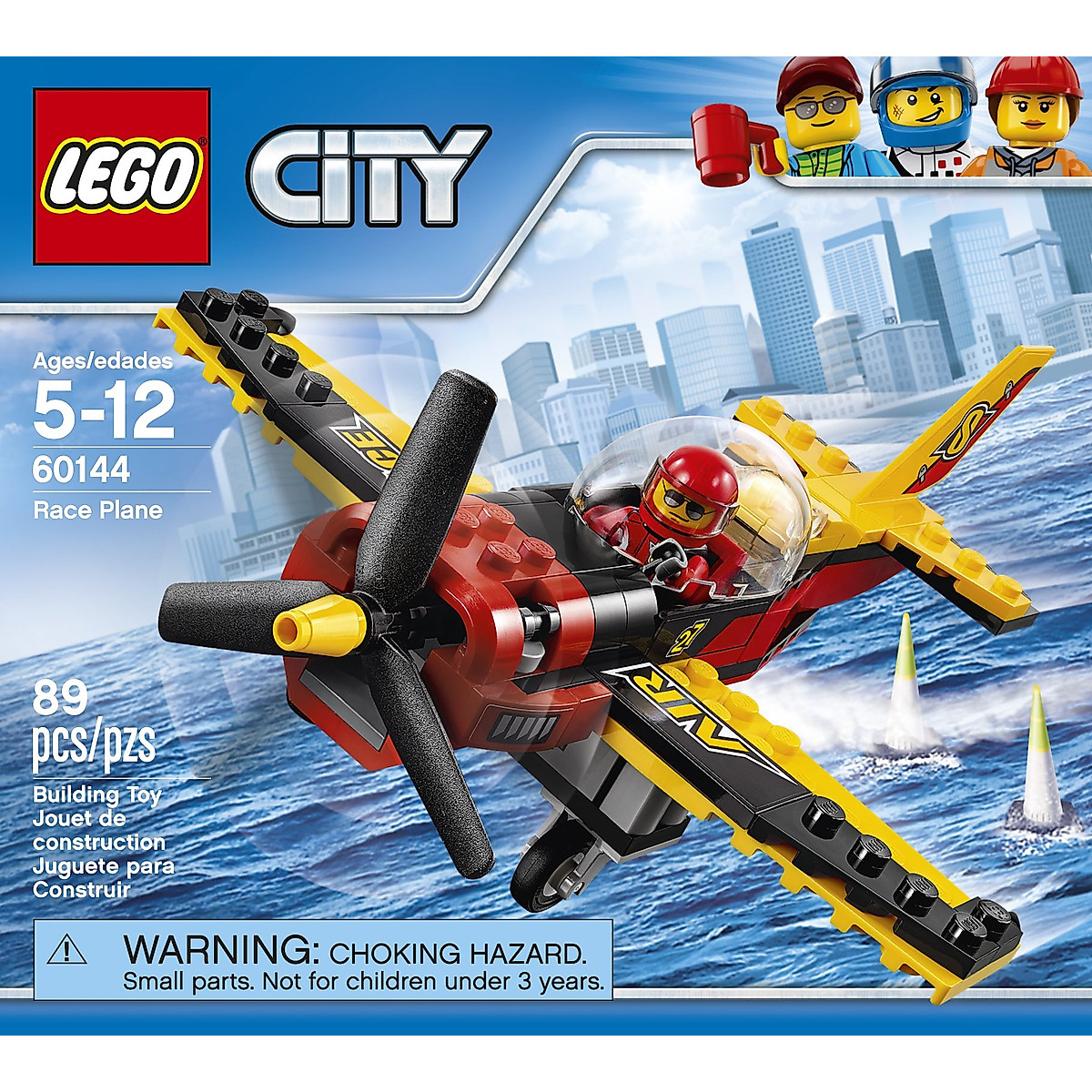 LEGO City Great Vehicles Race Plane 60144 Building Kit