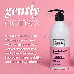 Herbalosophy Keratin Smooth Shampoo 16.9 Fl.Oz