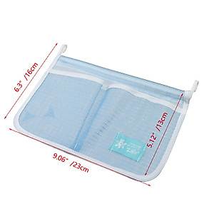 Meprotal 4 pcs Refrigerator Door Organizer Set, Fridge Hanging Mesh Bag Refrigerator Door Hanging Organizer