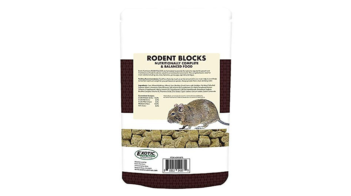 Nutritional Rodent Blocks for Optimal Pet Health